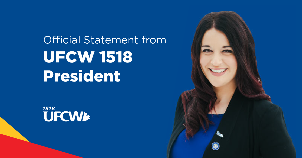 Statement from President Kim Novak on Protecting Workers from Violence ...